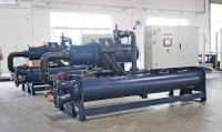 China 80HP 100HP 120HP Industrial Water Cooled Screw Chiller Machine for sale