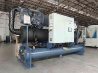 China 200Ton Dual Water Cooled Screw Compressor Chiller For HVAC Cooling System for sale