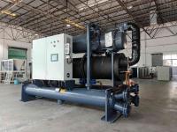 China 200Ton Dual Water Cooled Screw Compressor Chiller For HVAC Cooling System for sale