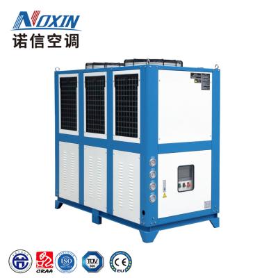 China Shell Tube Type Evaporator Industrial Air Cooling Chiller 20HP 25HP 30HP for Injection Mold Machine for sale