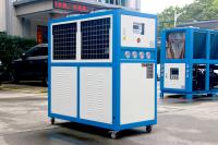 China 10HP Small Portable Air Cooled Water Chiller Industrial For Injection Blower Machine for sale