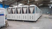 China 100HP 120HP 150HP R407C Air Cooled Screw Type Water Chiller For Central Air Conditioner System for sale