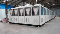 China 100Ton 150Ton 200Ton Screw Type Air Cooling Water Chiller For HVAC System for sale