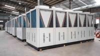 China 100Ton 150Ton 200Ton Screw Type Air Cooling Water Chiller For HVAC System for sale