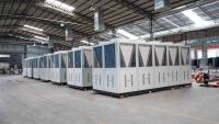 China Industrial 80Ton Air Cooled Screw Chiller Intelligent Control Easy Installation for sale