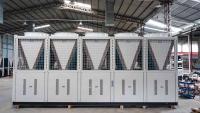 China 100HP 120HP 150HP R407C Air Cooled Screw Type Water Chiller For Central Air Conditioner System for sale
