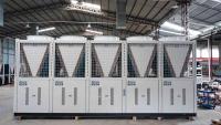 China Industrial 80Ton Air Cooled Screw Chiller Intelligent Control Easy Installation for sale