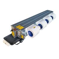 China Chilled Water Fan Coil Unit Ceiling Concealed Suspended Mounted For Hotel / School for sale