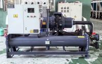 China 80HP 100HP 120HP Industrial Water Cooled Screw Chiller Machine for sale