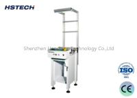 China Smooth Running Link Conveyor With Three Color Towerlight Anti Static Flat Belt Conveyor for sale