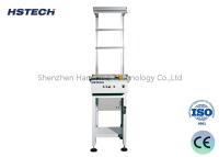 China Smooth Transportation Link Conveyor With Towerlight WithAnti Static Flat Belt for sale