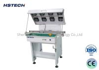 China Anti Static Flat Belt SMT Cooling Conveyor 910mm Height 530mm PCB Width with Fans for sale