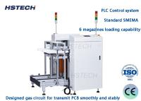 China Double Track PCB Unloader PLC Control 6 Magazine Loading 900mm Transport Height for sale