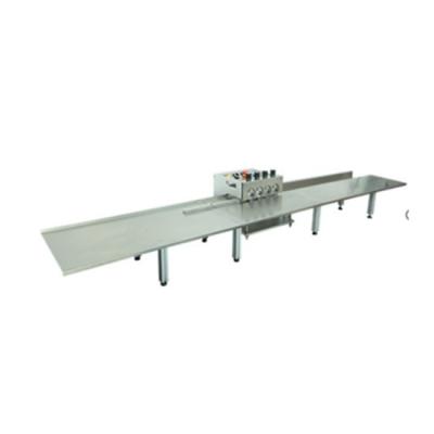 China 4 Groups Blade Step Separating LED Hard Strip PCB Depaneling Machine 0.8-3mm for sale