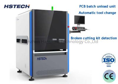 China Inline Automatic PCB Router Machine 100000 RPM High Speed Spindle GERBER Import for sale