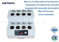 China 4 Tank Solder Paste Thawing Machine with Independent LED Timer FIFO Function AC110V 220V for sale