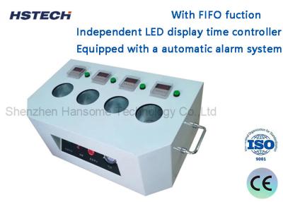 China Automatic Solder Paste Thawing Machine 4 Tanks AC220V FIFO Function with Alarm for sale