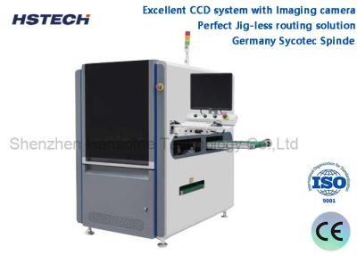 China Inline PCBA Router Machine with Germany Sycotec Spindle 100000 RPM CCD System for sale