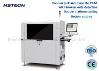 China Inline PCBA Router Machine Double Platform Cutting with Broken Knife Detection 260x340mm for sale