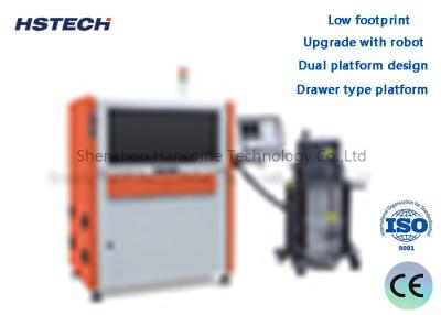 China High Precision Dual Platform PCBA Router Machine 350x350mm 60000rpm for sale