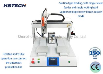 China Omron Photoelectric Switch Suction Type Automatic Screw Locking Machine 500x300mm for sale