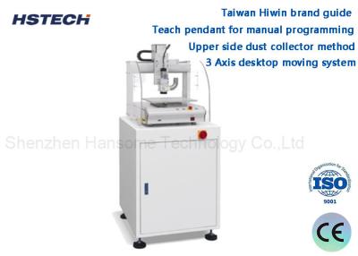 China Taiwan Hiwin Brand Guide 3 Axis Desktop Moving System High Speed Routing Spindle Tabletop PCBA Router Machine for sale