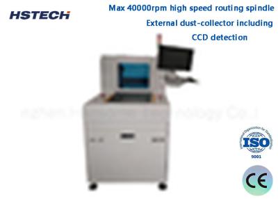 China Single Platform Automatic PCB Router Machine 40000rpm CCD Detection Windows Operation for sale