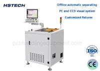 China PC And CCD Visual System Customized Fixtures Offline Automatic Separating Offline PCBA Depaneling Router for sale