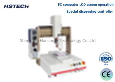 China PC LCD AB Glue Dispensing Machine 300x300x100mm 350W 3D Dispensing Controller for sale