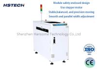 China Touch Screen PCB Shuttle Conveyor 400x250mm SMEMA Compatible 2 in 1 out for sale