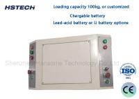 China Lead-Acid Battery Or Li Battery Options Chargable Battery Loading Capacity 100kg Automatic Guided Vehicles for sale