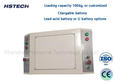 China Lead-Acid Battery Or Li Battery Options Chargable Battery Loading Capacity 100kg Automatic Guided Vehicles for sale