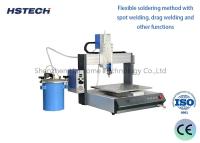 China Desktop Automatic Soldering Machine 4 Axis 300x300x100mm 360 Degree Rotation for sale