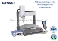 China 4 Axis Tabletop Soldering Machine 300x300x100mm High Precision Stepper Motor for sale