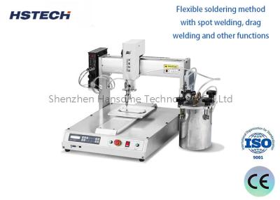 China Automatic Desktop 3 Axis Single Head PUR Glue Dispensing Machine 300x300x100mm for sale