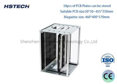 China ESD PCB Storage Rack 50pcs Width Adjustable Anti Static 355x320x565mm for sale