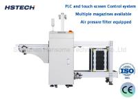 China Automated PCB Unloader PLC Touch Screen Control 4 Models 350x250 to 530x460mm for sale