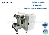 China Dual Rail PCB Handling Equipment NG / OK PCB Unloader Standard Height for sale