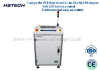 China Soft LED Button Control Top Side Safety Transparent Cover PCB Turning Board Handling Machine for sale