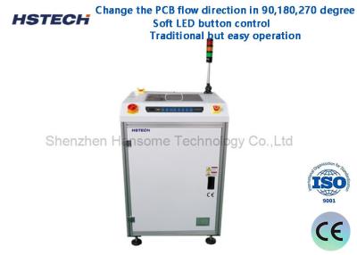 China Soft LED Button Control Top Side Safety Transparent Cover PCB Turning Board Handling Machine for sale