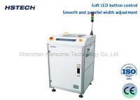 China SMEMA Compatible PCB Turn Conveyor 90 180 270 Degree Soft LED Button Control 910mm Height for sale