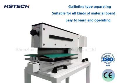 China New Condition PCB Depaneling Equipment Powerful Low Stress V Cut Linear Blade Pneumatic PCB Separating Machine for sale