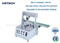 China ESD Transport Belt PCB Depaneling Equipment Max 360mm Blade Moving Type PLC Control Automatic Blade Moving PCB Separator for sale