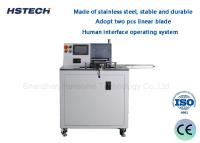 China Human Interface Operating System Stainless Steel Stable And Durable Auto Guillotine PCB Depanelizer for sale