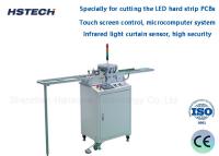 China Touch Screen PCB Depaneling Machine 200W High Speed Steel LED Strip Light Separator for sale