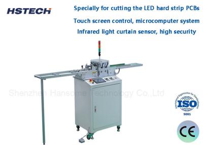 China Touch Screen PCB Depaneling Machine 200W High Speed Steel LED Strip Light Separator for sale