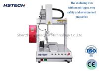 China Dual Working Station Robotic Soldering Machine with Smoke Purification Filter System for sale