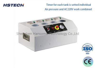China White 4-Tank Solder Paste Warm-up Machine 220V 50Hz with Automatic Alarm for sale