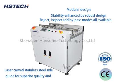 China SMEMA Compatible PCB Handling Equipment 450x350mm 550x460mm Laser Carved Stainless Steel Guide for sale