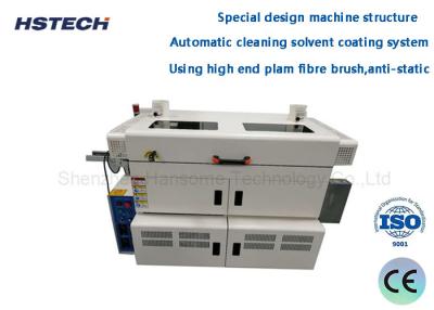 China Single Side PCB Surface Cleaning Equipment Adhesive Roller Disc Brush 500mm Width for sale